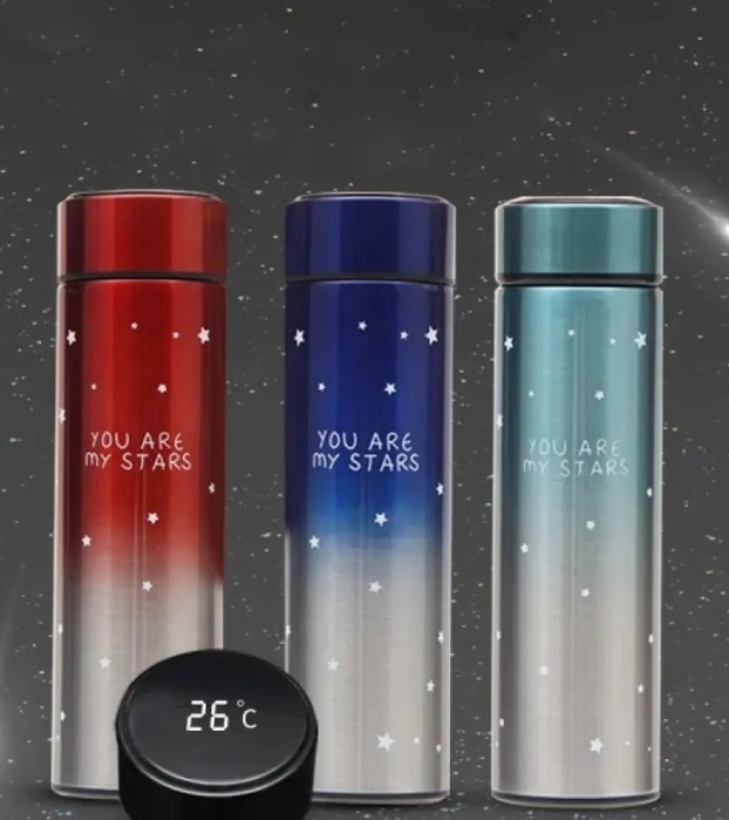 WATER BOTTEL WITH TEMPERATURE – Lifestyle shoes & bags