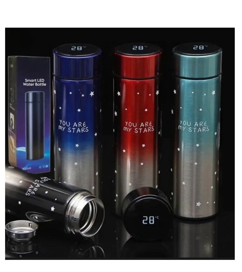 WATER BOTTEL WITH TEMPERATURE – Lifestyle shoes & bags